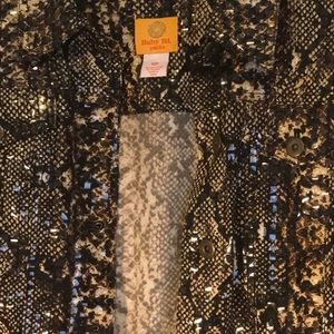 Ruby Rd. | Jackets & Coats | Ruby Road Snake Skin Print Jacket 2p P2p Or Bust Size 18 Laid Flat ...